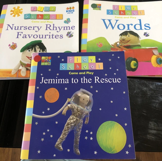 PLAY SCHOOL COME AND PLAY ABC KIDS - Jemima, Words & Nursery Rhyme ...