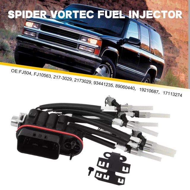 SPIDER VORTEC FUEL Injector For Chevy GMC Pickup Truck V8 5.0L 5.7L ...