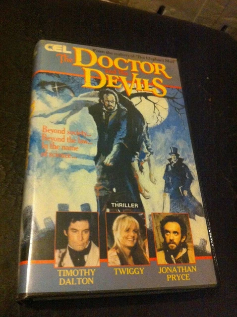 DOCTOR AND THE Devils VHS ex-rental CEL Video tape Timothy Dalton ...