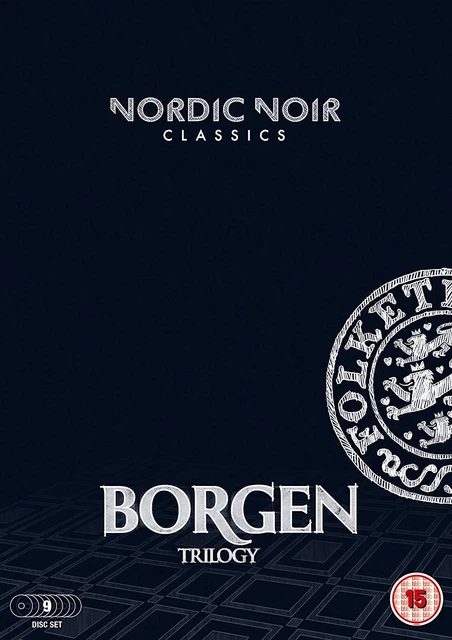 BORGEN TRILOGY (DVD) Sidse Babett Knudsen;Birgitte Hjort Sørensen;Pilou ...