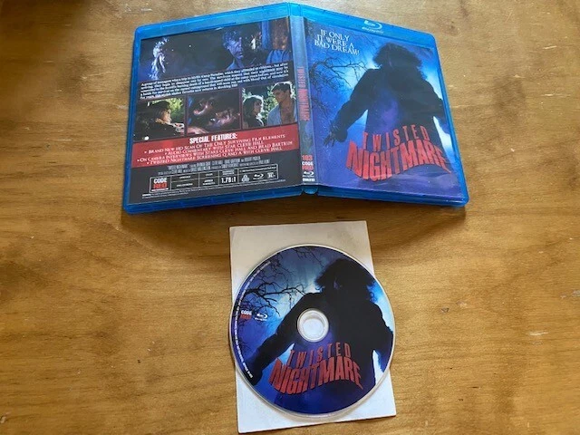 TWISTED NIGHTMARE BLU ray*Code Red*80er Horror*HD Scan*obscure*OOP ...