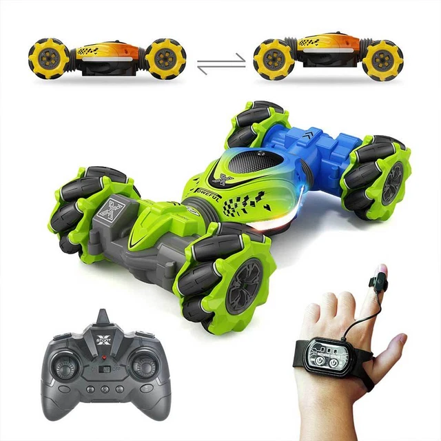 HAND GESTURE 360° Sensing 4WD RC Stunt Car Off-Road Remote Control ...