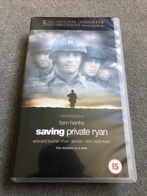 SAVING PRIVATE RYAN (VHS, 1999) Tom Hanks Steven Spielberg £3.95 ...