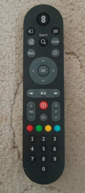 ORIGINAL BT EE TV Box Pro Bluetooth Remote Control RC4123605 / 01BR (4 ...