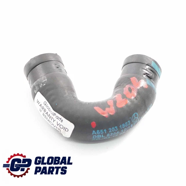 MERCEDES W204 W212 Coolant Hose OM651 Diesel Heater Water Pipe ...