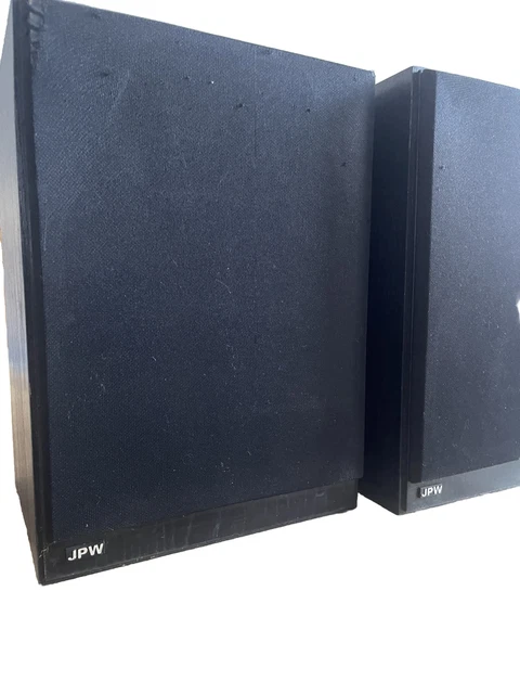 JPW SONATA SPEAKERS In Black £35.00 - PicClick UK