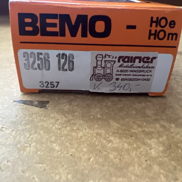 BEMO 3256 HOM GAUGE RhB 1st 2nd CLASS AB COACH 1546 £26.72 - PicClick UK