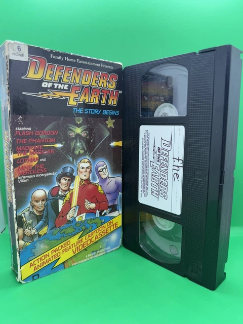 VHS: DEFENDERS OF the Earth: The Story Begins: FHE Marvel £12.47 ...