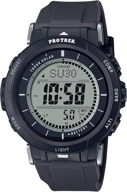 MONTRE HOMME CASIO PRO TREK PRG-30-1JF Tough Solar Compass Barometer ...