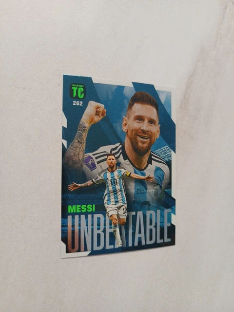 LIONEL MESSI PANINI Fifa Top Class 2022 2023 Unbeatable Card 262 ...