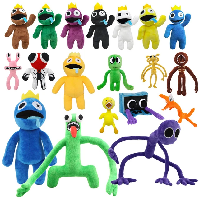 ROBLOX DOORS RAINBOW Friends Teddy Plush Toy Stuffed Doll Toy Kid ...
