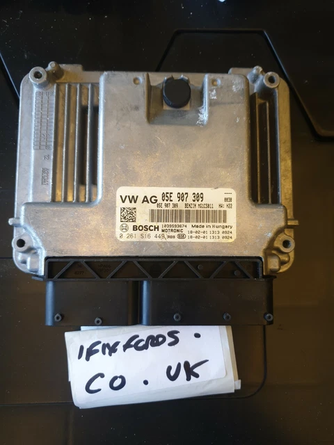 AUDI VW ECU Engine Control Unit 05E907309 BOSCH 0261 s16 449 i can code ...