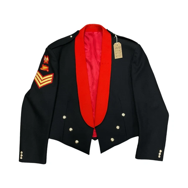 BRITISH ARMY ROYAL Artillery Mess Dress Tailored Formal Uniform Jacket ...