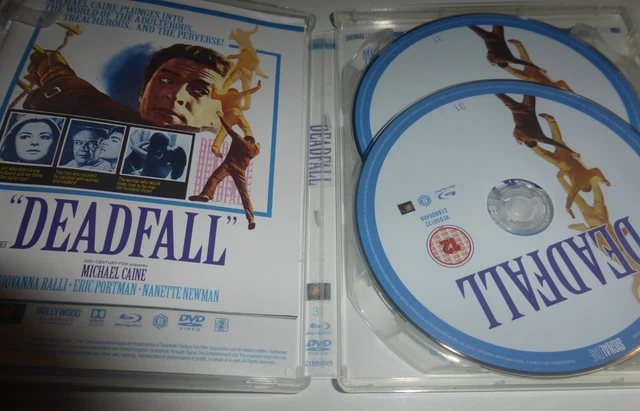 DEADFALL (BLU-RAY & DVD, 2018) Region B & 2 Michael Caine UK Release £8.63 - PicClick UK