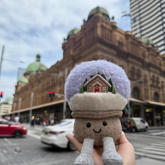 AUTHENTIC JELLYCAT AMUSEABLES Snow Globe Plush-Winter Christmas Gift ...