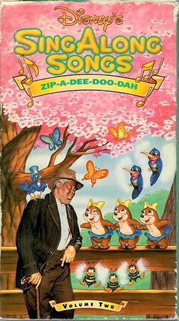 DISNEY’S SING ALONG Songs Zip-A-Dee-Doo-Dah Vhs (Previewed) EUR 6,65 ...