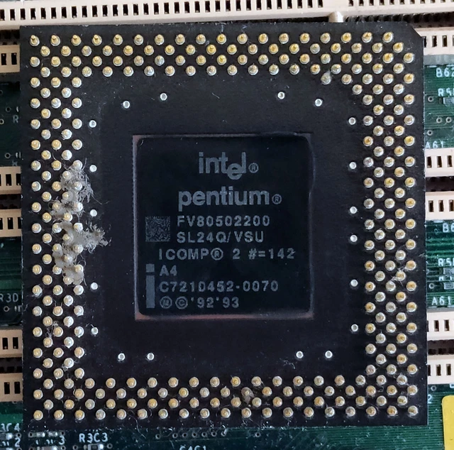 INTEL ADVANCED/ML MARL ATX Mobo with Pentium 200MHz CPU and 128MB RAM ...