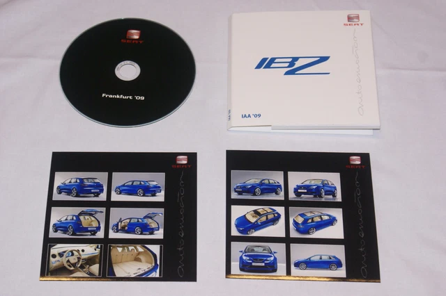 SEAT IBZ CONCEPT-CAR dossier de presse media press kit salon de ...