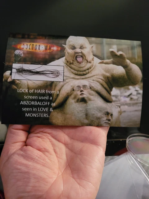 DR WHO SCREEN used genuine prop ABZORBALOFF HAIR! £15.00 - PicClick UK