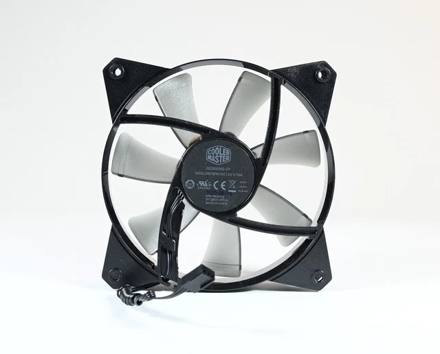COOLER MASTER 3-PIN Silent Cooling PC Case Heat Sink Fan 120mm ...