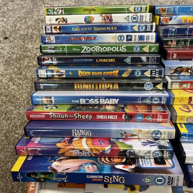 CHILDREN’S FAMILY DVDS Including Disney Dreamworld Pixar x29 £14.99 ...