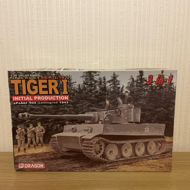 DRAGON TIGER 1 Initial Production Sd.Kfz.181 Pz.Kpfw.VI Ausf.E 1:35 ...
