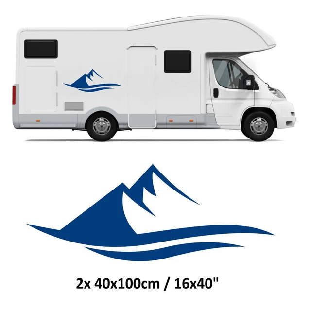 (NO.887) CAMPER VAN GRAPHICS, MOTORHOME DECALS, VINYL STICKERS ...