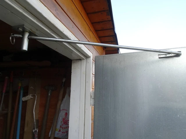 TORFESTSTELLER GARAGE TÜRFESTSTELLER TFS 85 Tür Tor offen Halter Riegel ...
