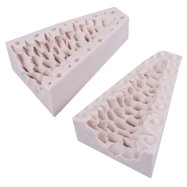 CHRISTMAS CASTING PINE Tree Soap Molds Christmas Tree Candle 3D ...