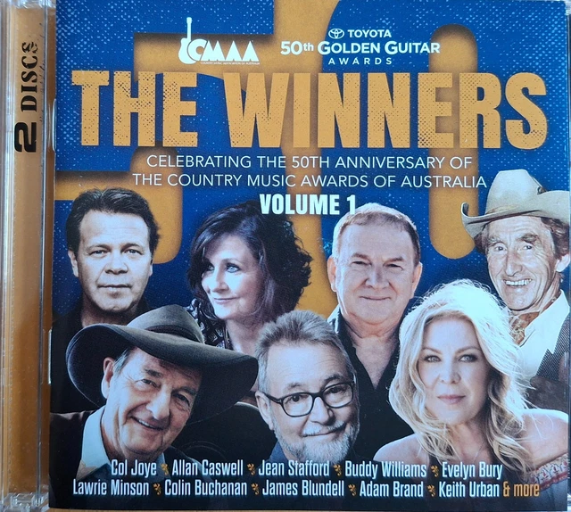 THE WINNERS CMAA 50th Anniversary Golden Guitar Vol. 1 2021 Aust 44 ...