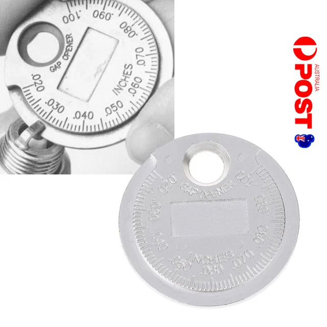 SPARK PLUG GAP Gauge Coin-type 0.5-2.5mm Gapper Feeler Gauge Ignition ...