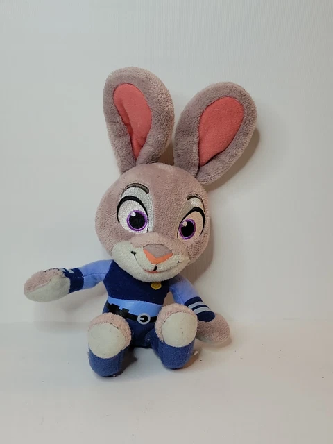 DISNEY ZOOTOPIA OFFICER Judy Hopps Rabbit stuffed animal toy doll ...