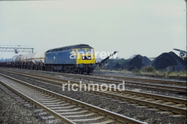 47247 CLASS 47 Diesel Locomotive Freight Train Undated Original 35mm ...