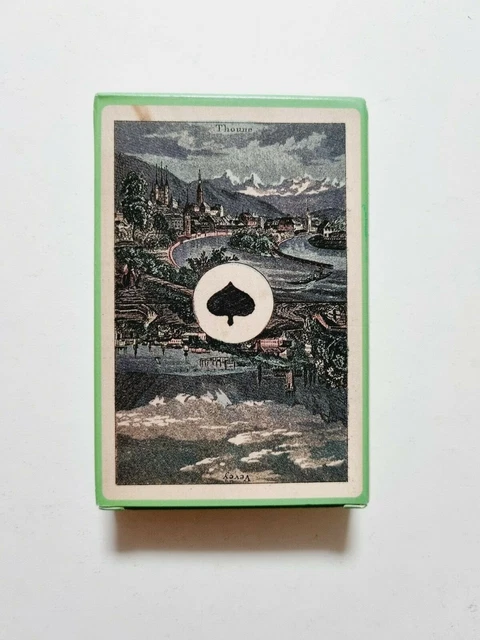 DECK OF CARDS For Game Of Swiss Cantons Switzerland 1870 Playing Cards ...