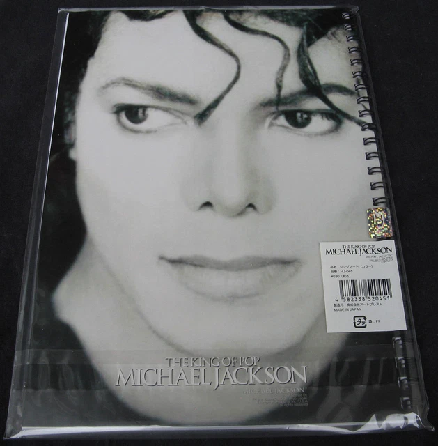 MICHAEL JACKSON CAHIER à spirales Notebook Diary OFFICIAL JAPAN 2009 ...
