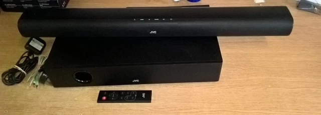 JVC TH-D337B 2.1 Wireless Bluetooth Soundbar and Wired Subwoofer ...