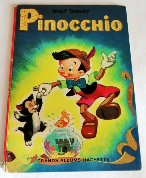 PINOCCHIO - WALT Disney Grands Albums Hachette Édition 1970 EUR 18,00 ...