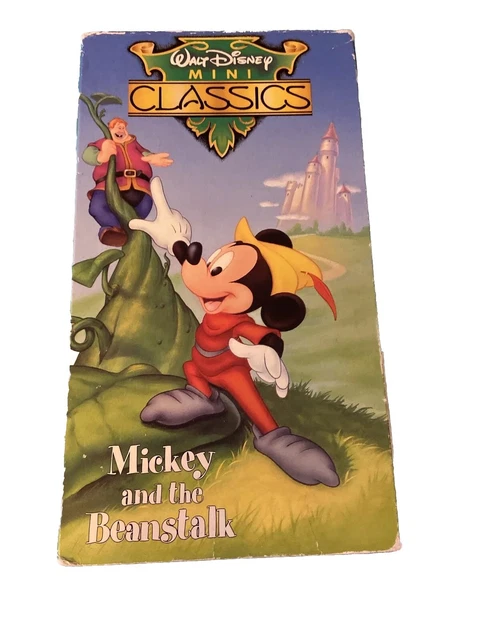 WALT DISNEY MINI Classics Mickey and the Beanstalk Vhs Children Family ...