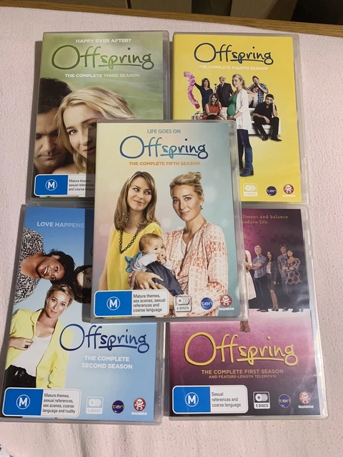 OFFSPRING - COMPLETE SEASONS 1, 2, 3, 4 and 5- DVD-UK. TV DRAMA FROM ...