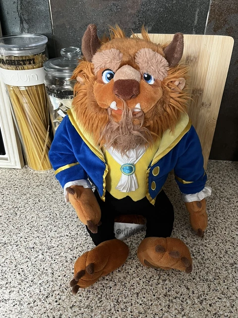 DISNEY STORE BEAUTY And The Beast Soft Plush Beast Teddy 18" Classic ...