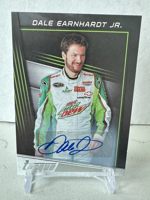 DALE EARNHARDT JR. 2023 Panini Chronicles TORQUE Racing Auto Autograph ...