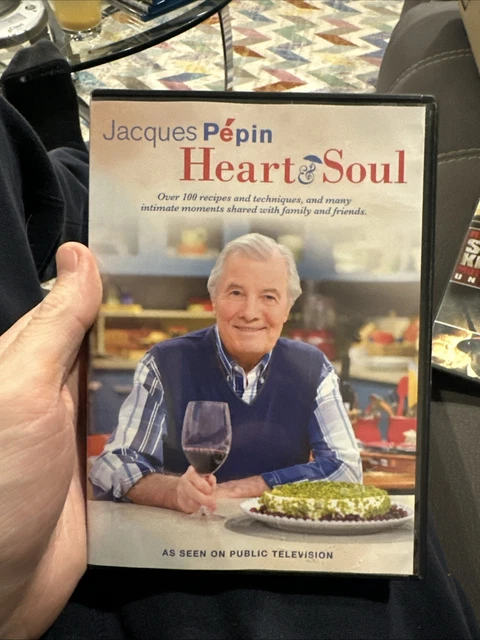 JACQUES PEPIN: HEART & Soul (DVD) No Scratches On Discs (rare) $29.98 ...