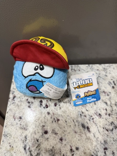 RARE DISNEY CLUB Penguin Series 13 Blue Cap Puffle W/ Tag £63.86 ...