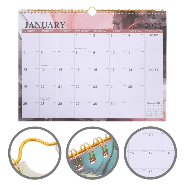 FLIP CALENDAR FOR Classroom Big 2024-2025 Fridge Wall Office £11.98 ...