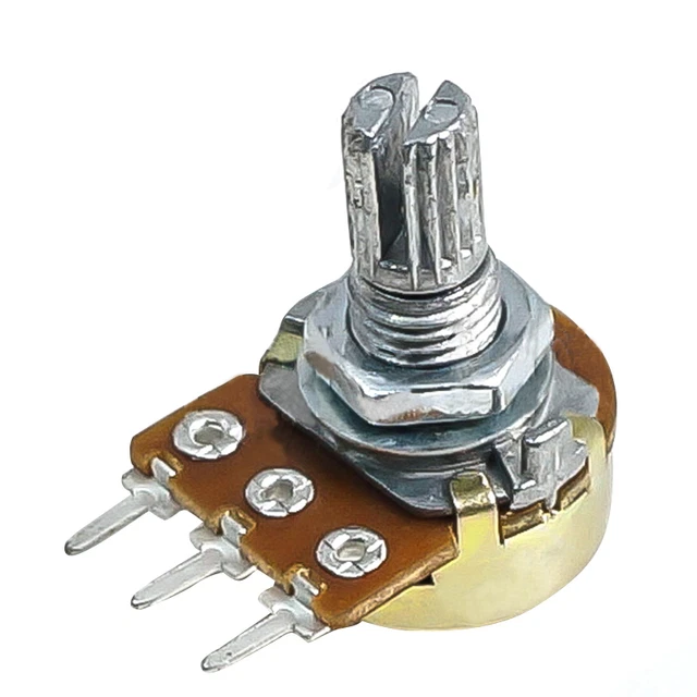 VARIABLE RESISTOR ADJUSTABLE Resistance Linear Taper Potentiometer B1K ...