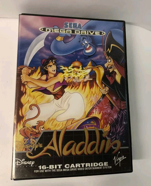 SEGA MEGA DRIVE Disney's Aladdin Video Game £15.99 - PicClick UK