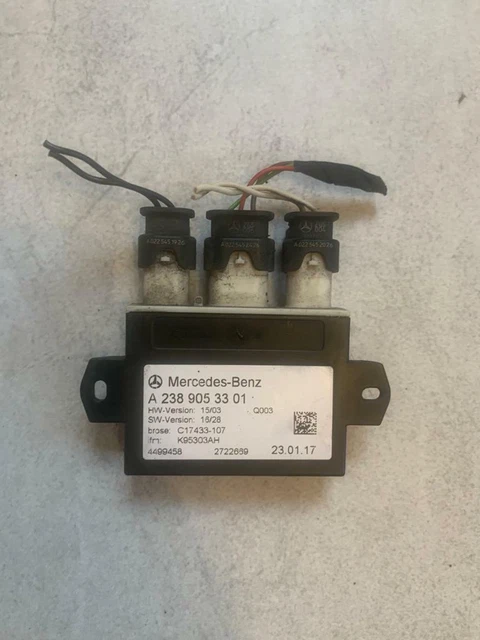MERCEDES BENZ W253 W205 W213 Rear Bumper Switching Module Ecu ...