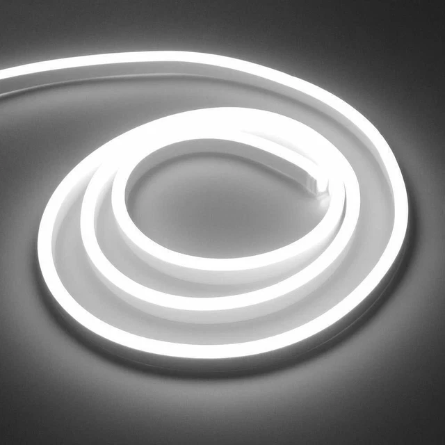 NEON LED STRIP Streifen Leuchte Flexibel diffus 230V Dimmbar Party 1 ...