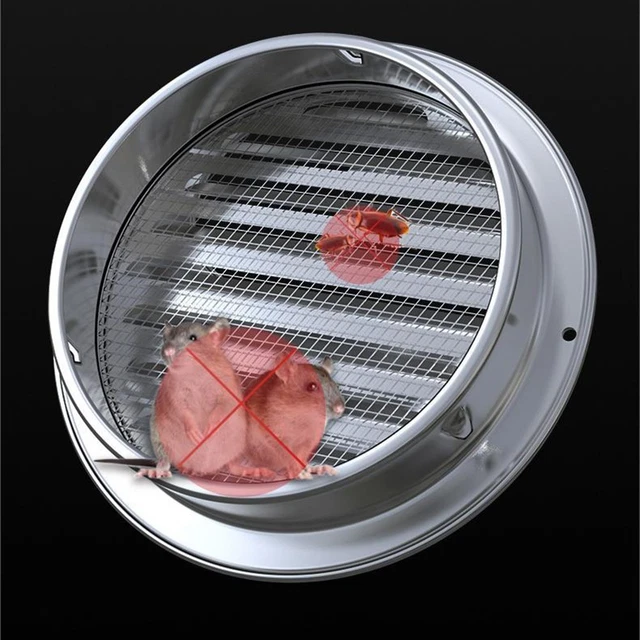 VENTILATION GRILLE WITH Insect Screen Effective Airflow and Pest ...