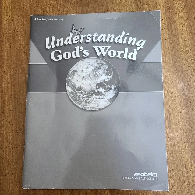 ABEKA UNDERSTANDING GOD'S World Teacher Quiz and Test Key $7.00 - PicClick